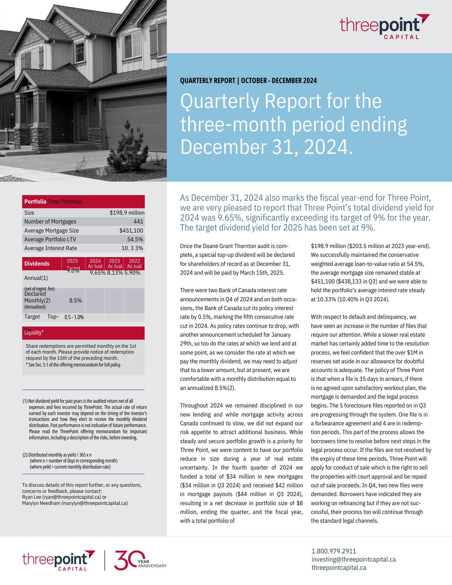 Wealth | Three Point Capital Corp.
